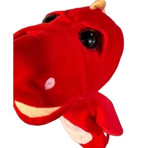 Kelly Toys | Toys | Kellytoy Bee Happy Dinosaur Triceratops Red Hand ...